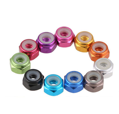 Torque Type All-Metal Plating Hex Flange Nut All-Metal Self Hexagon ...