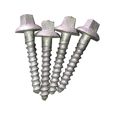 Building Self Drilling Dacromet Concrete Screw Bolt Anchor Heavy Duty Hex Head Self Drilling ...