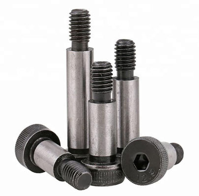 M16 M20 Grade 8.8 Hexagon Socket Bolt Black Galvanized Steel Shoulder ...