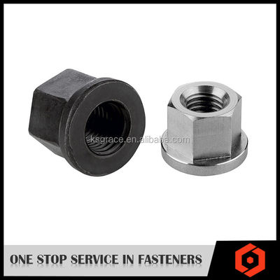 DIN 6331 Hexagon Flange Nuts With Collar Bright Neat Body