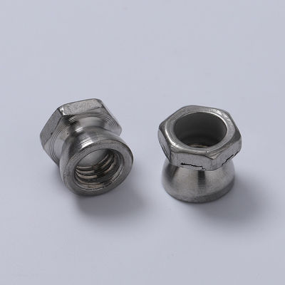 Customized A2 SS304 Anti Theft Twist Off Security Hex Breakaway Nuts M6 ...