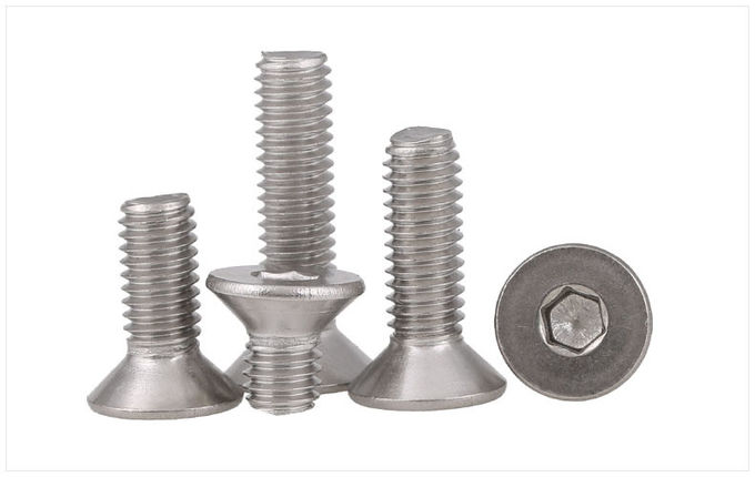 316 Stainless Steel Hex Drive Flat Head Screws Socket Drive Countersunk ... 316 Stainless Steel Hex Drive Flat Head Screws Socket Drive Countersunk ...