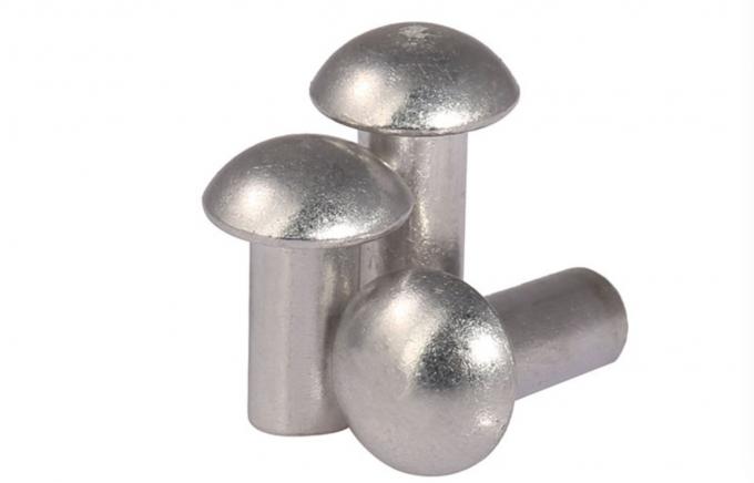 Stainless Steel Dome Head Solid Rivets M1-M30 Size With DIN ISO Standard