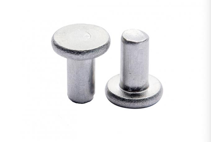 Aluminum Alloy Flat Head Solid Rivets Thin Head Solid Rivets Flat Truss ...