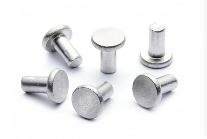 Aluminum Alloy Flat Head Solid Rivets Thin Head Solid Rivets Flat Truss ...