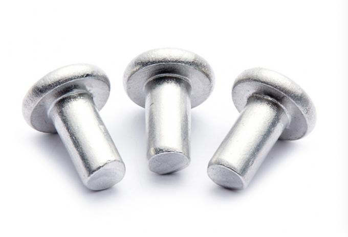 Aluminum Alloy Flat Head Solid Rivets Thin Head Solid Rivets Flat Truss ...