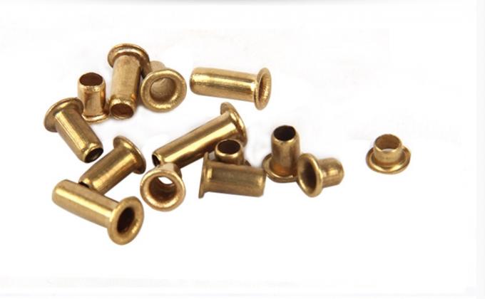 Brass Tubular Rivets Brass Pipe Type Rivet Nuts Brass Brake and Clutch ...