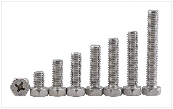 Stainless Steel Phillips Drive Hex Head Screws Stainless Steel Hex ...