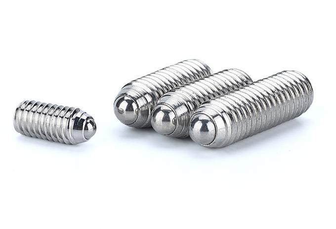 Stainless Steel Low-Profile Swivel-Tip Set Screws Swivel-Tip Headless ...